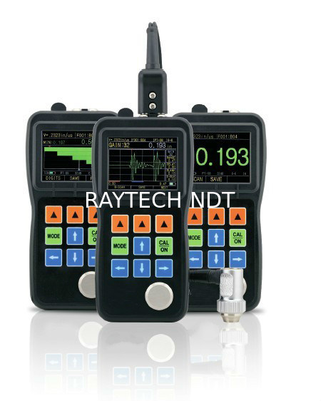 Thru Paint Ultrasonic Thickness Gauge / A-Scan B-Scan through coating ...