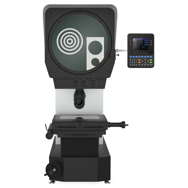 10X Objective Profile Projector, Vertical Optical Projector for Rubber ...