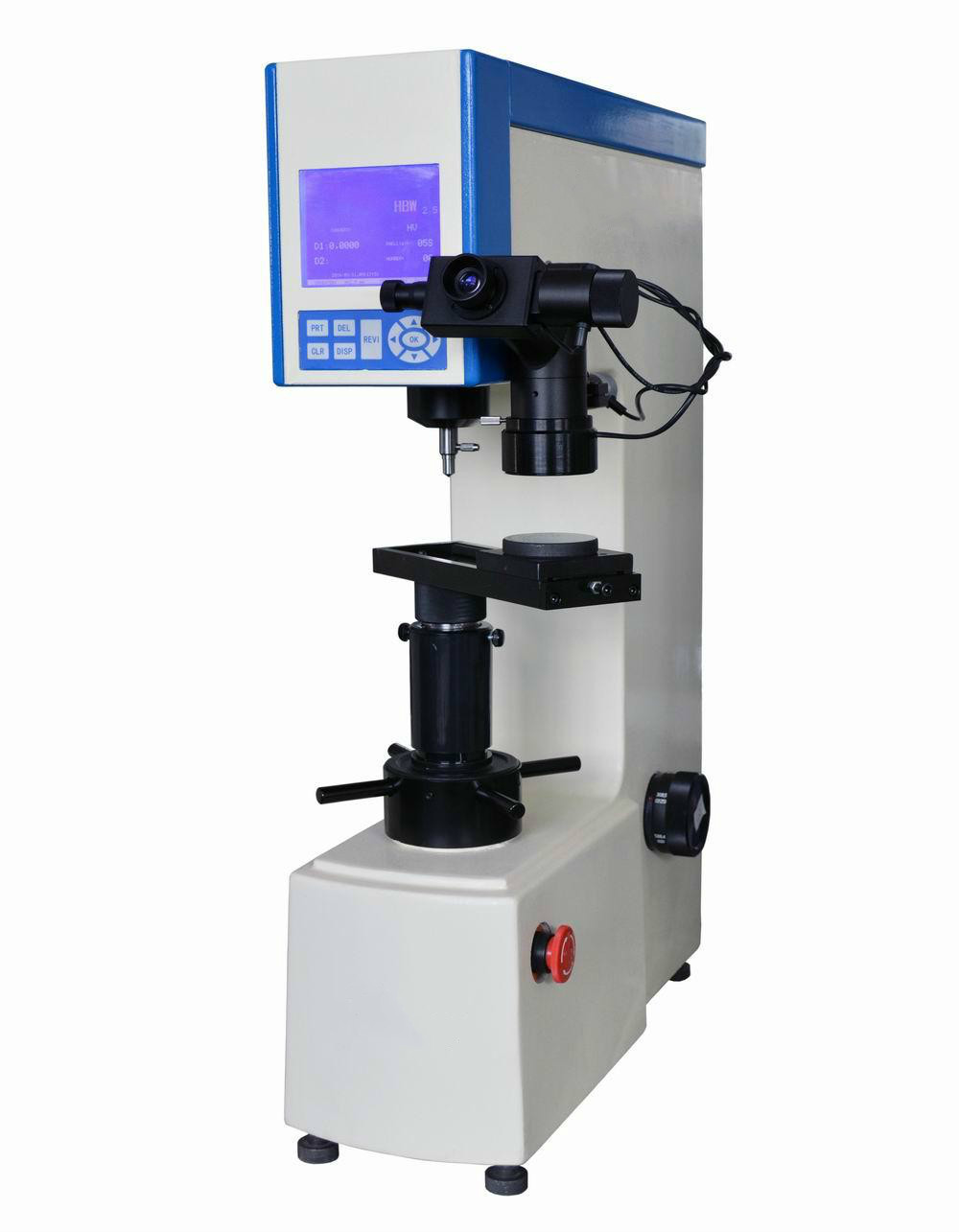 RS232 Multi-Functional Digital Brinell Rockwell Vickers Hardness Tester ...